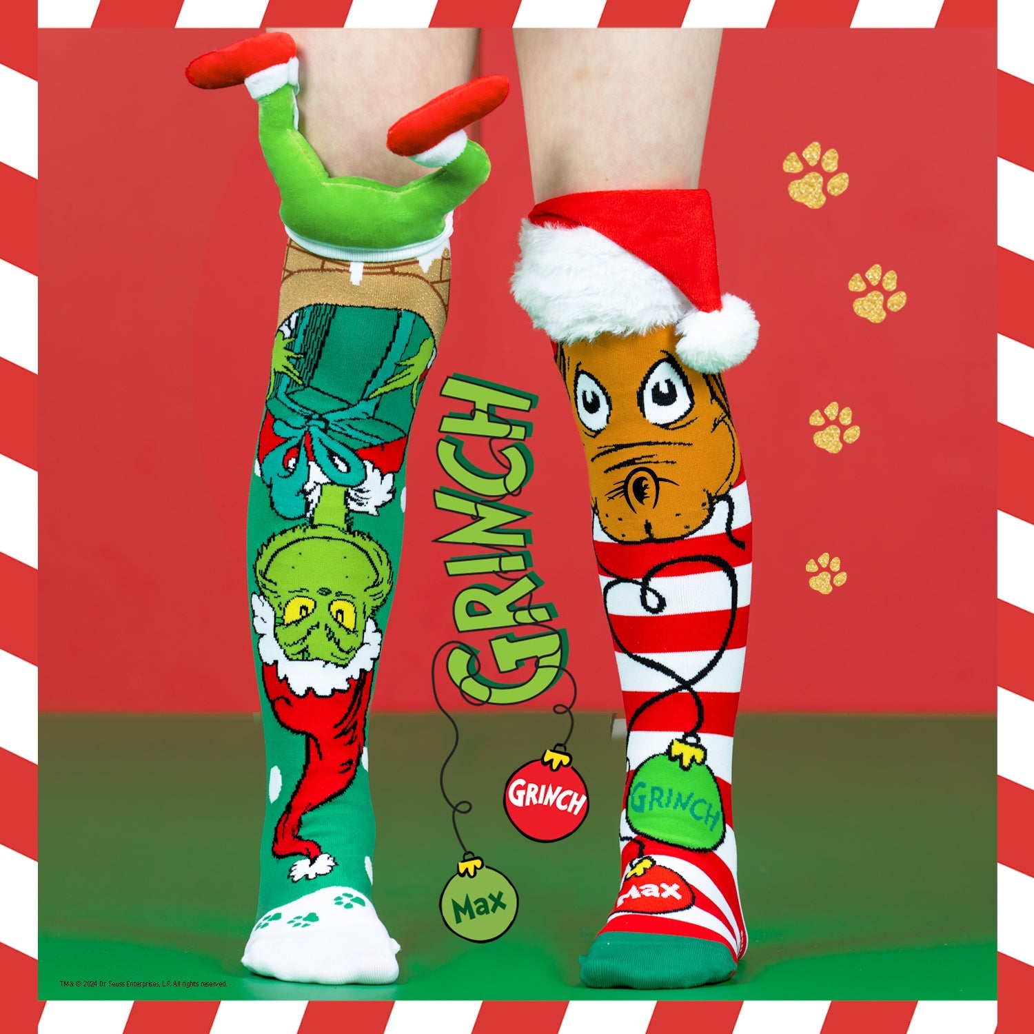 GRINCH & THE CHIMNEY SOCKS – MADMIA USA